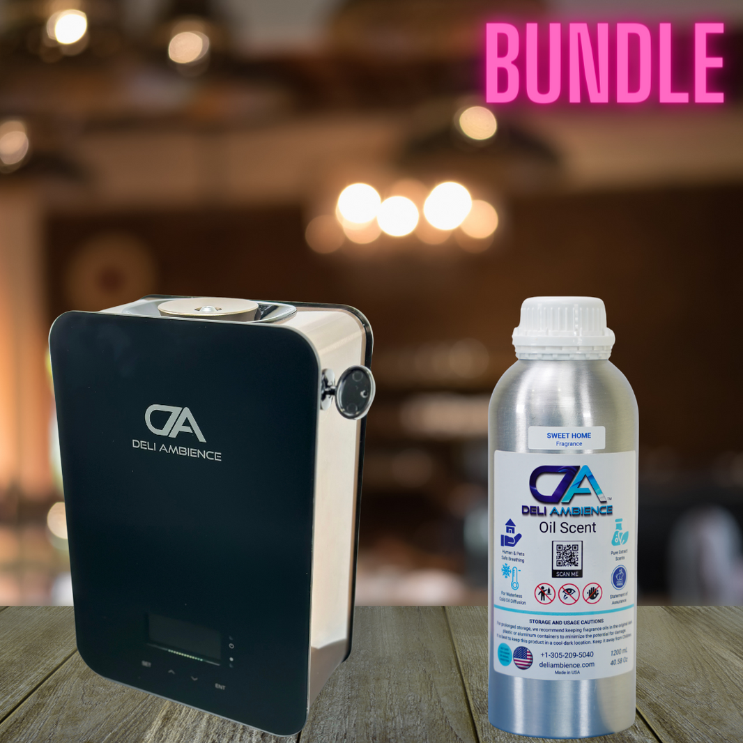 Transform your home with our natural oil scents and diffusers. USA Mfc – Deli Ambience